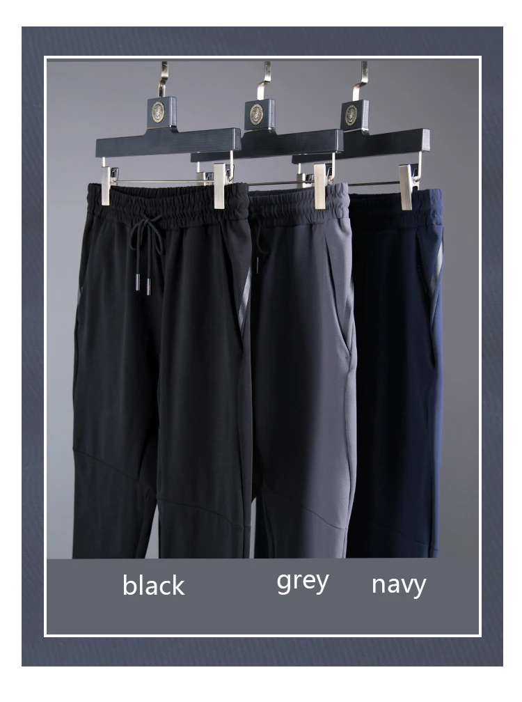 Men Breathable Running Trousers Sport Training Gym Sportswear Polyester ...