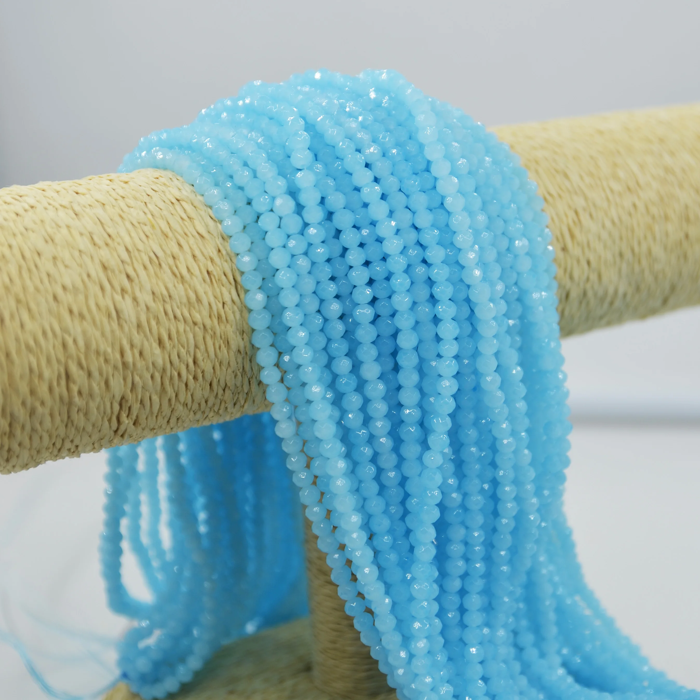 JC Crystal Beads - Customized Colors & Faceted Rondelles