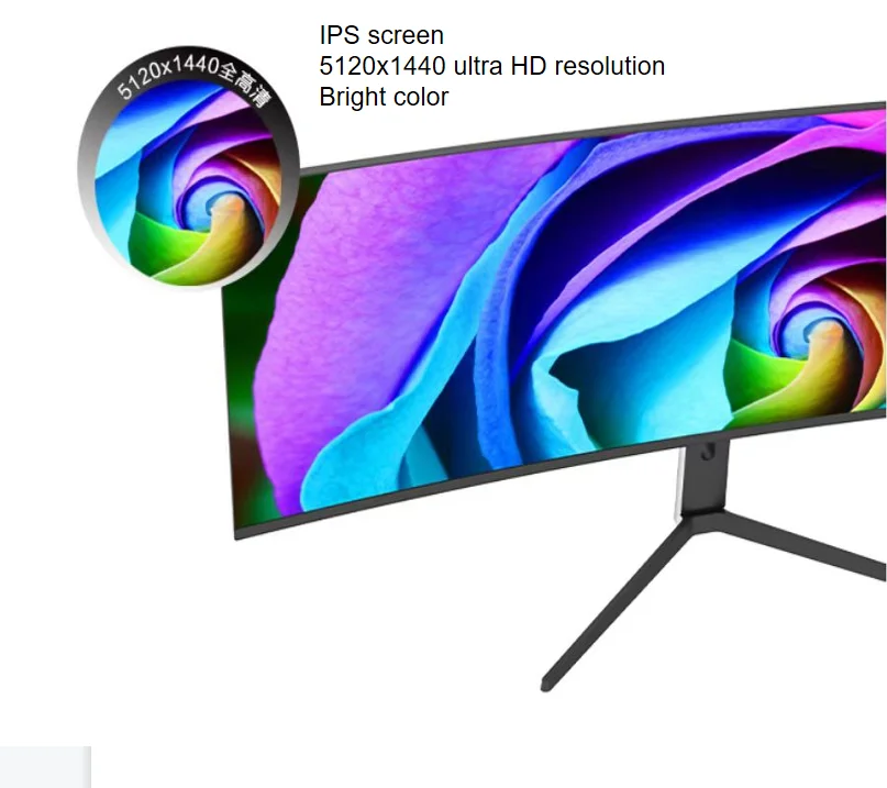 49 Inch Curved Ultrawide Monitor for Business - 144Hz, 5K, HDR