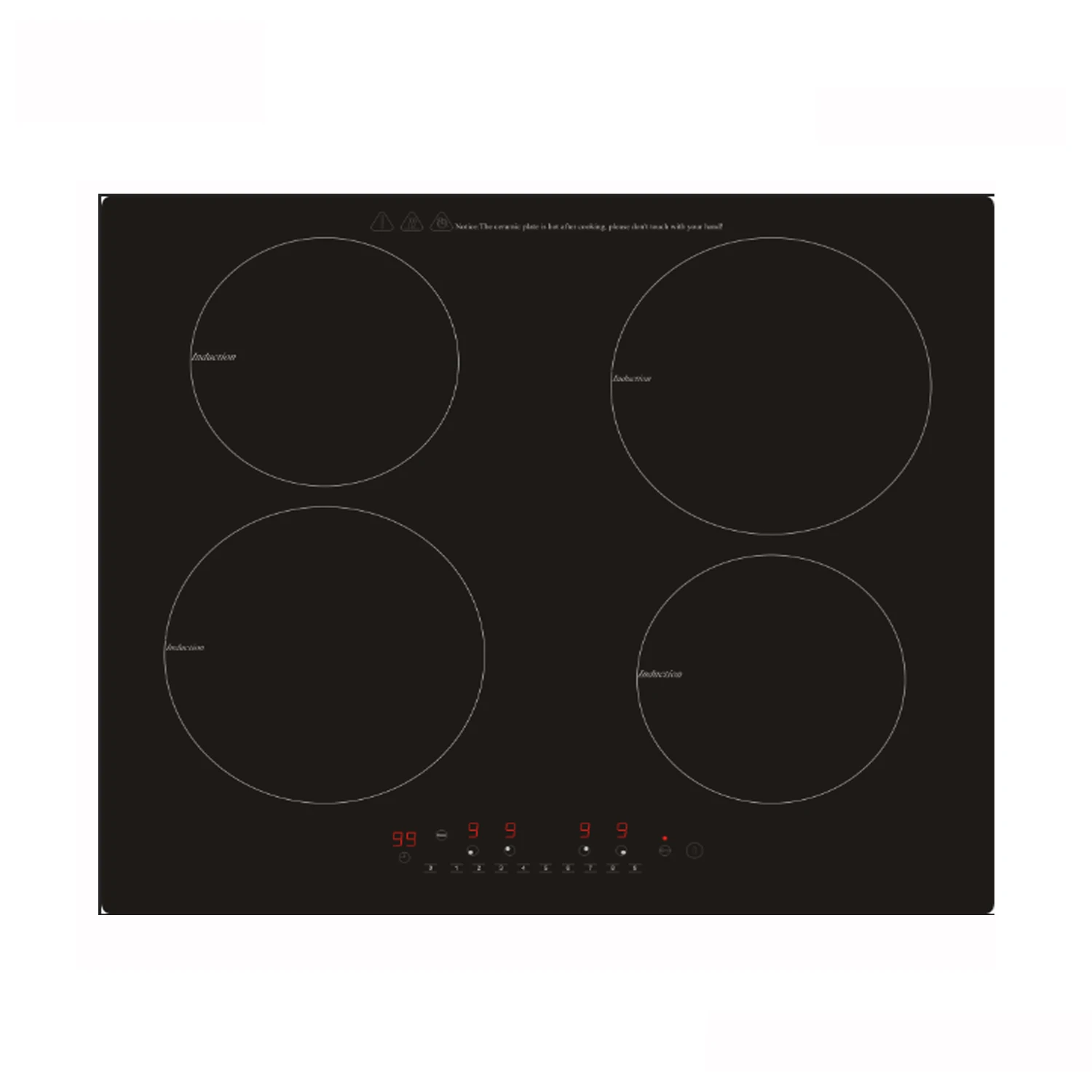 High Quality 4 Burner Infrared Cooker Cooker Induction 3-head ...