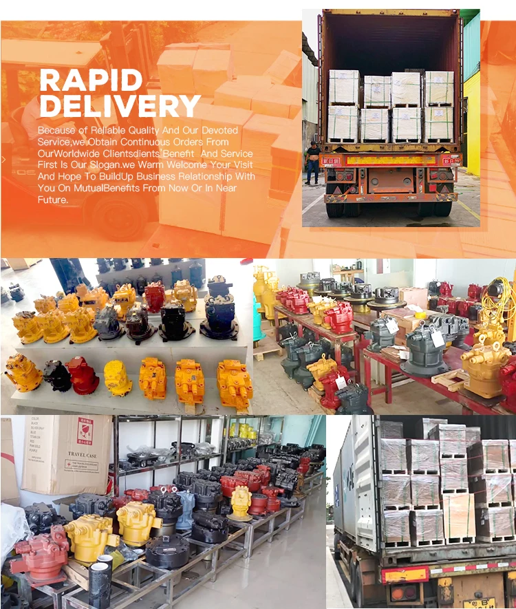 DX225 Excavator Swing Motor K1000697A for Doosan - 1 Year Warranty