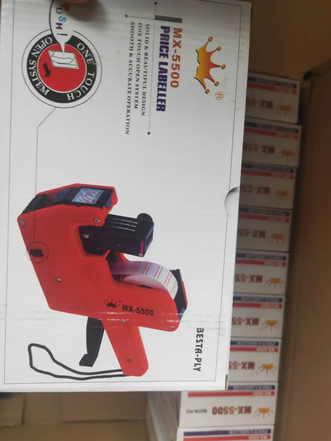 Handheld Price Label Gun Mx-5500 Price Tag Labelling Gun - Buy Mx-5500 ...