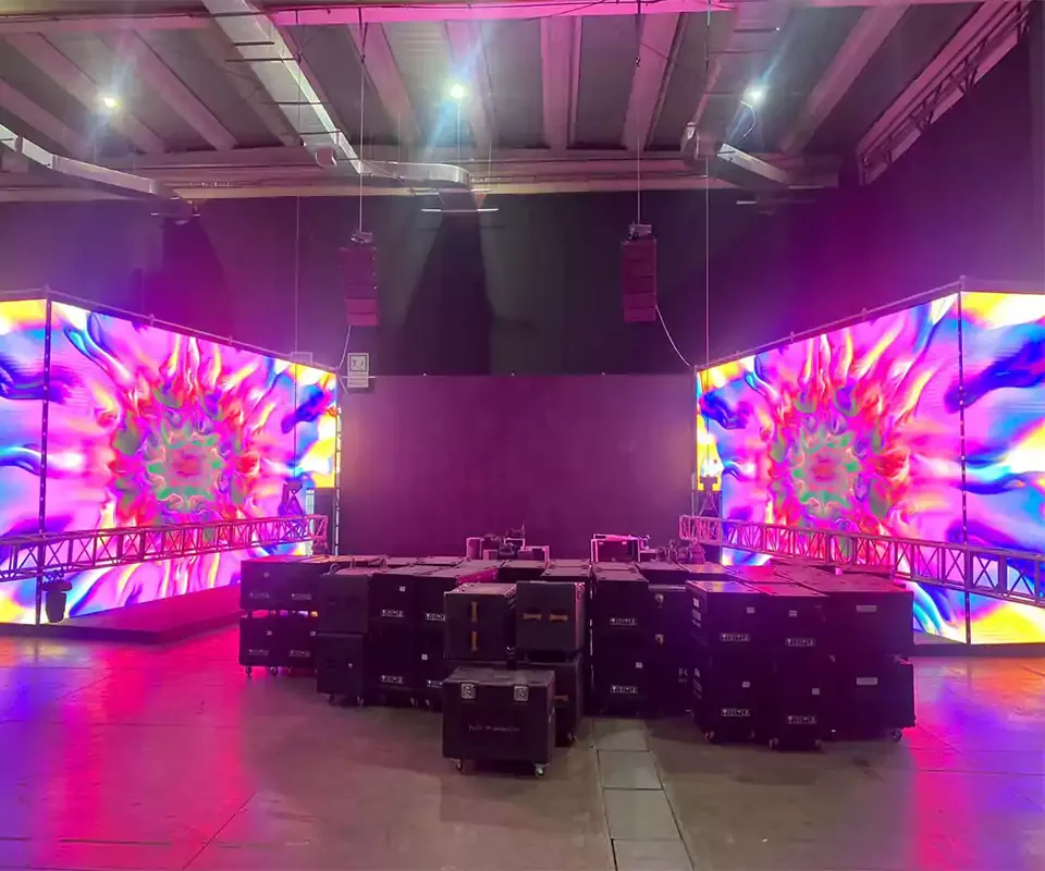 Night Club Led Display Event Wedding Stage Show Conference Background ...