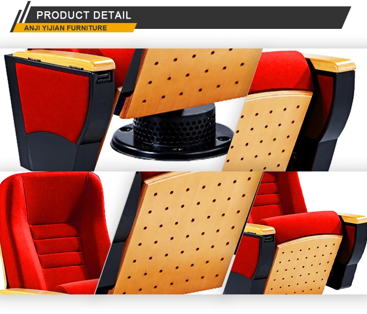 Luxury Premium Foldable School Theater Auditorium Seating Chairs - Buy ...