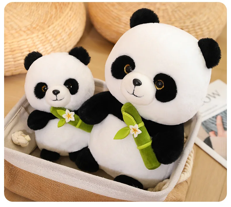 Animal Custom Plush Stuffed Cute Pandas Bear for Kids Gift Giant Soft ...