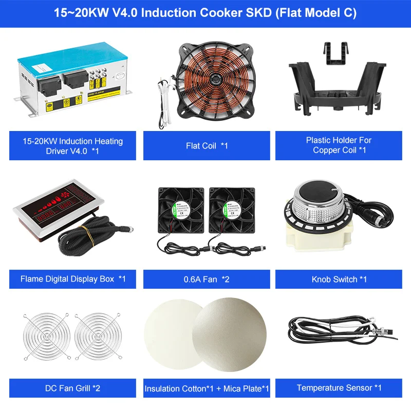Commercial 15kw Induction Cooker Pcb Box Induction Cooker Motherboard ...