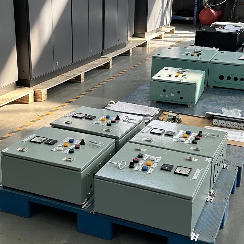 Electrical Complete Set Cabinet Distribution Box Plc Control Equipment ...