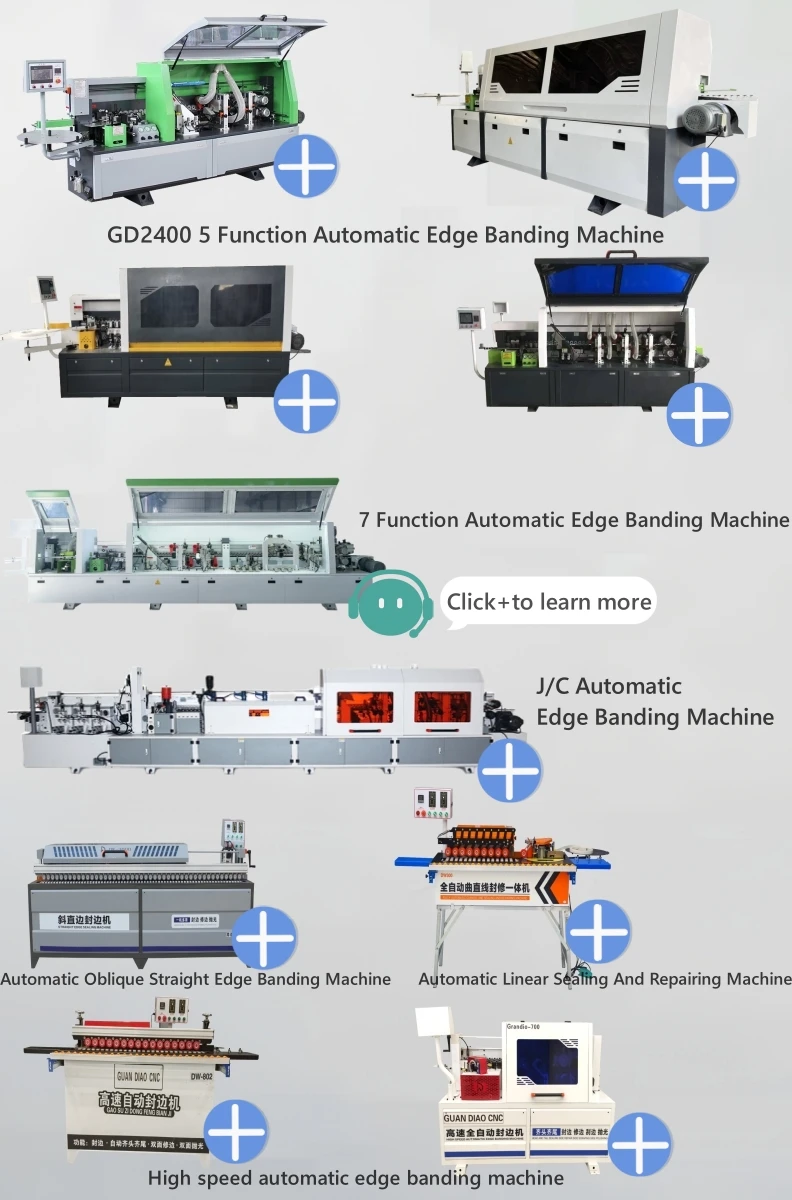 Automatic Line Edge Cutter Machines Pre Milling Wood Smooth Gluing Edge ...
