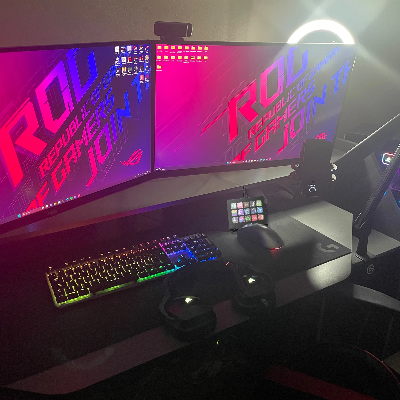 15 Key LCD Visible Custom Keyboard - Programmable Macros