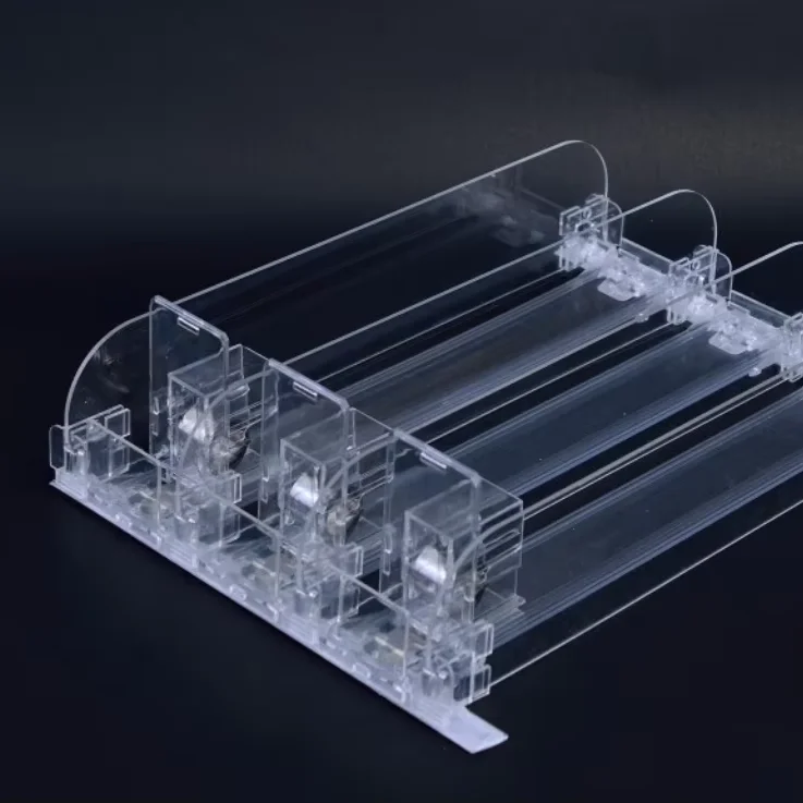 Supermarket retail store Plastic shelf pusher and divider system cheap ...