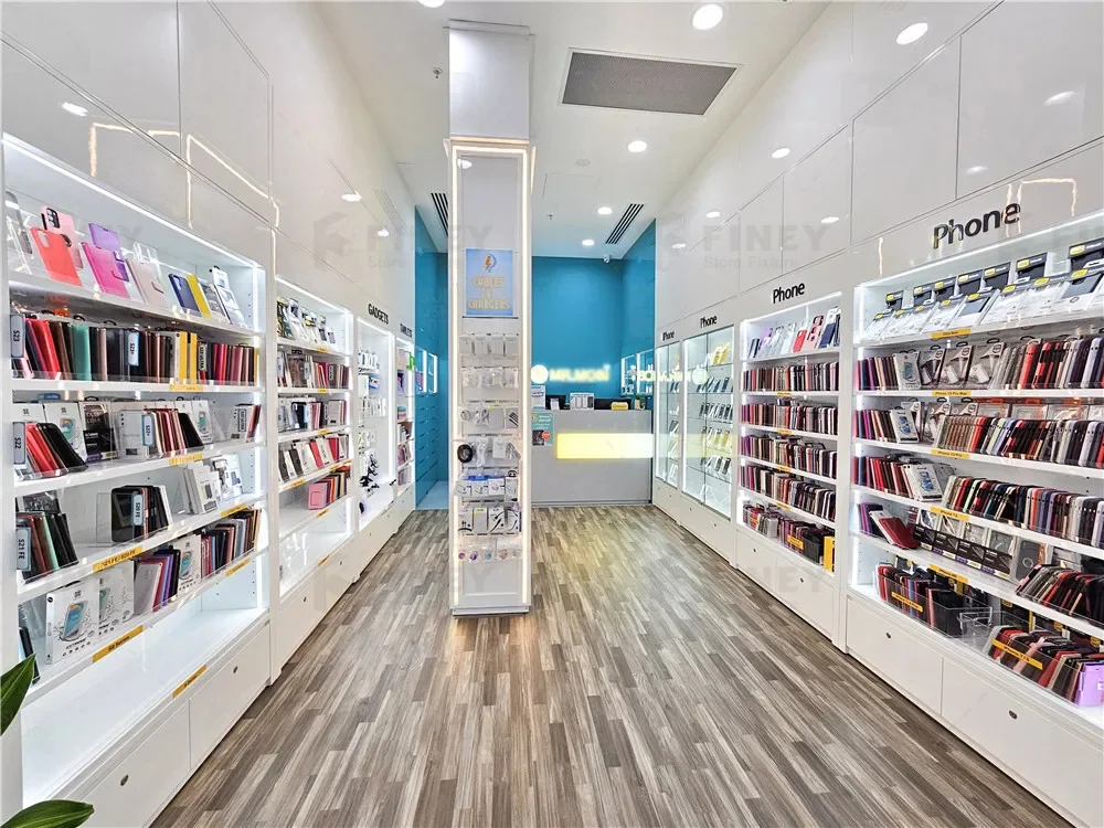 Customize Showroom Cell Phone Store Display Mobile Phone Display Rack ...