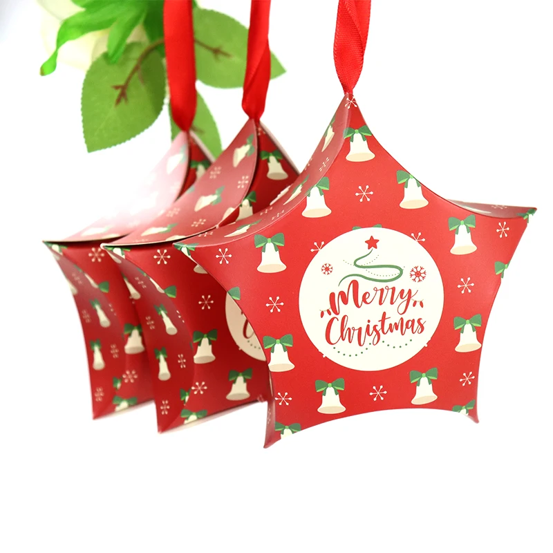 Customized Logo Star Shape Box - Perfect for Christmas Gifts