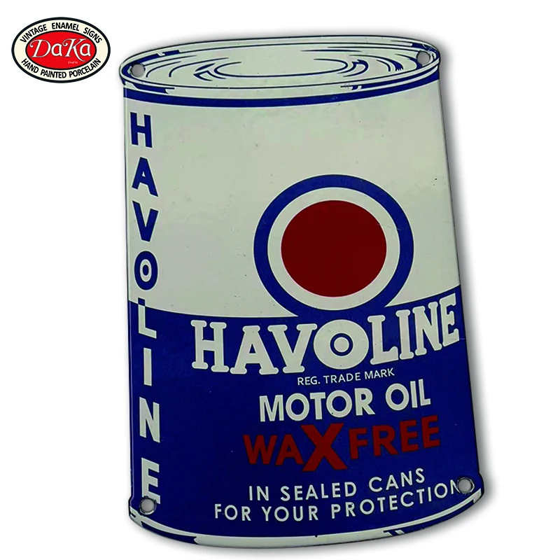 Wholesale Aluminum Tin Custom Die Cut Metal Enamel Signs Vintage ...