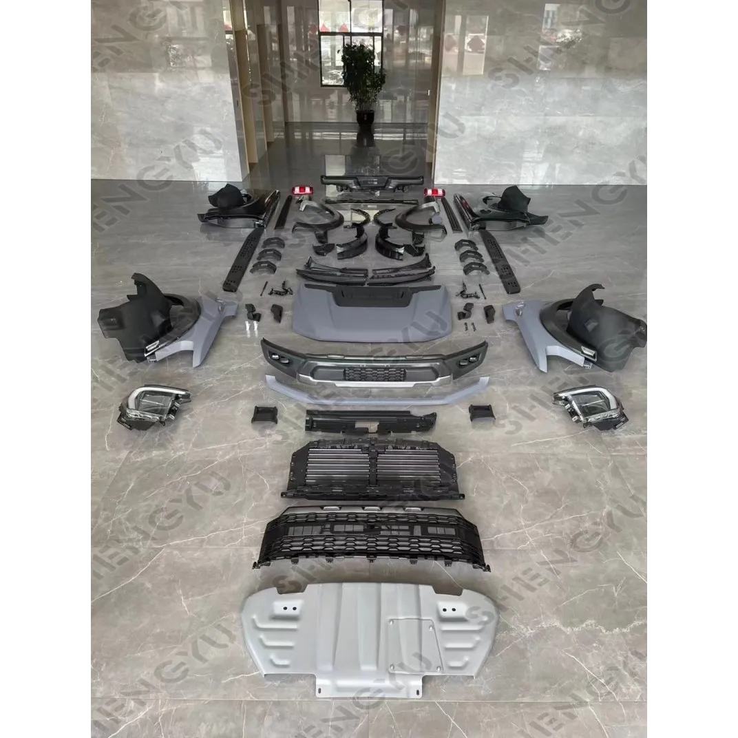 Car Body Kit For Ford F-150 2015-2020 To Raptor Style 2021 Including ...