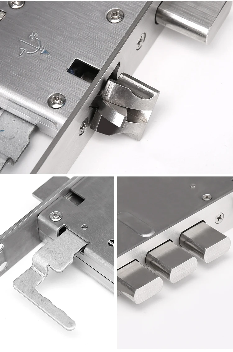 Eu Standard Full-automation Smart Lock Body Hardware Cylinder Mortise ...