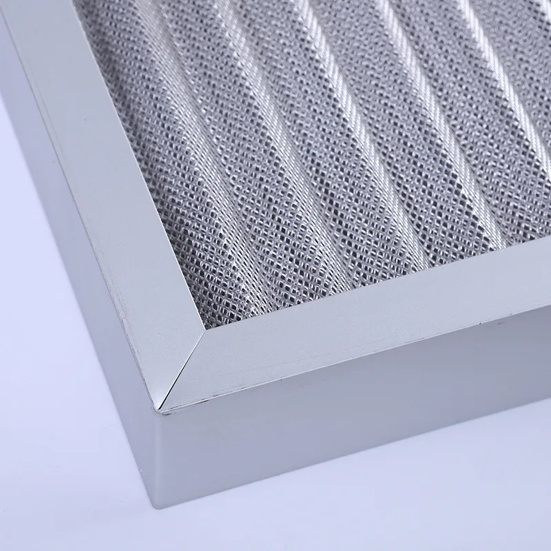G3 G4 AHU Air Pre-Filter New Primary Metal Mesh Panel Galvanized Frame ...