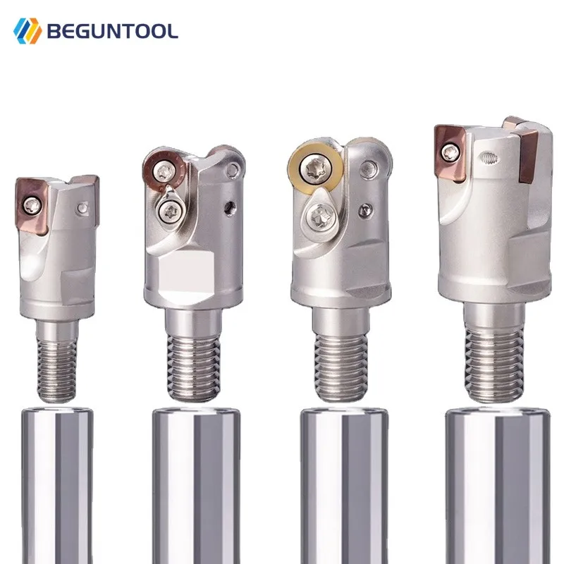 Anti Vibration Indexable Modular Milling Cutter Head Tap Bap 300r 400r ...