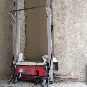 1000 M2/8h Automatic Cement Rendering Machine Wall Plastering Robot ...