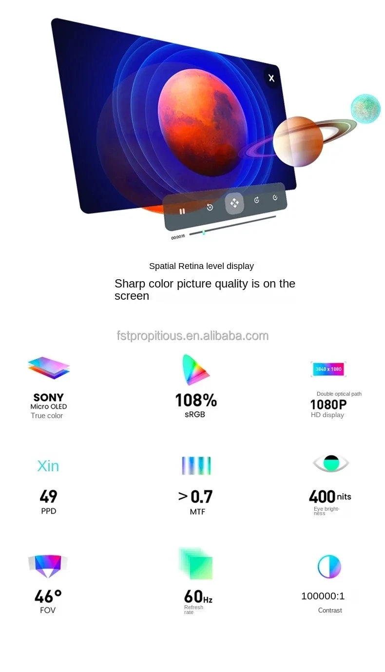 XREAL Nreal Air Smart AR Glasses - 130 Inches Virtual Screen