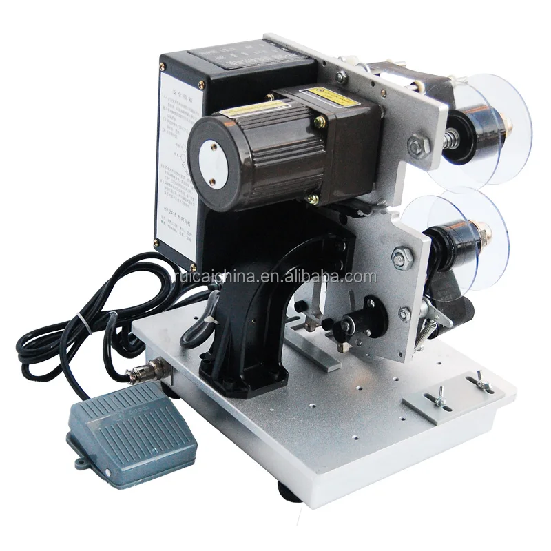 Hp-241b Electric Expiry Date Batch Ribbon Coding Machine - Buy Ribbon Coding Machine,Ribbon ...