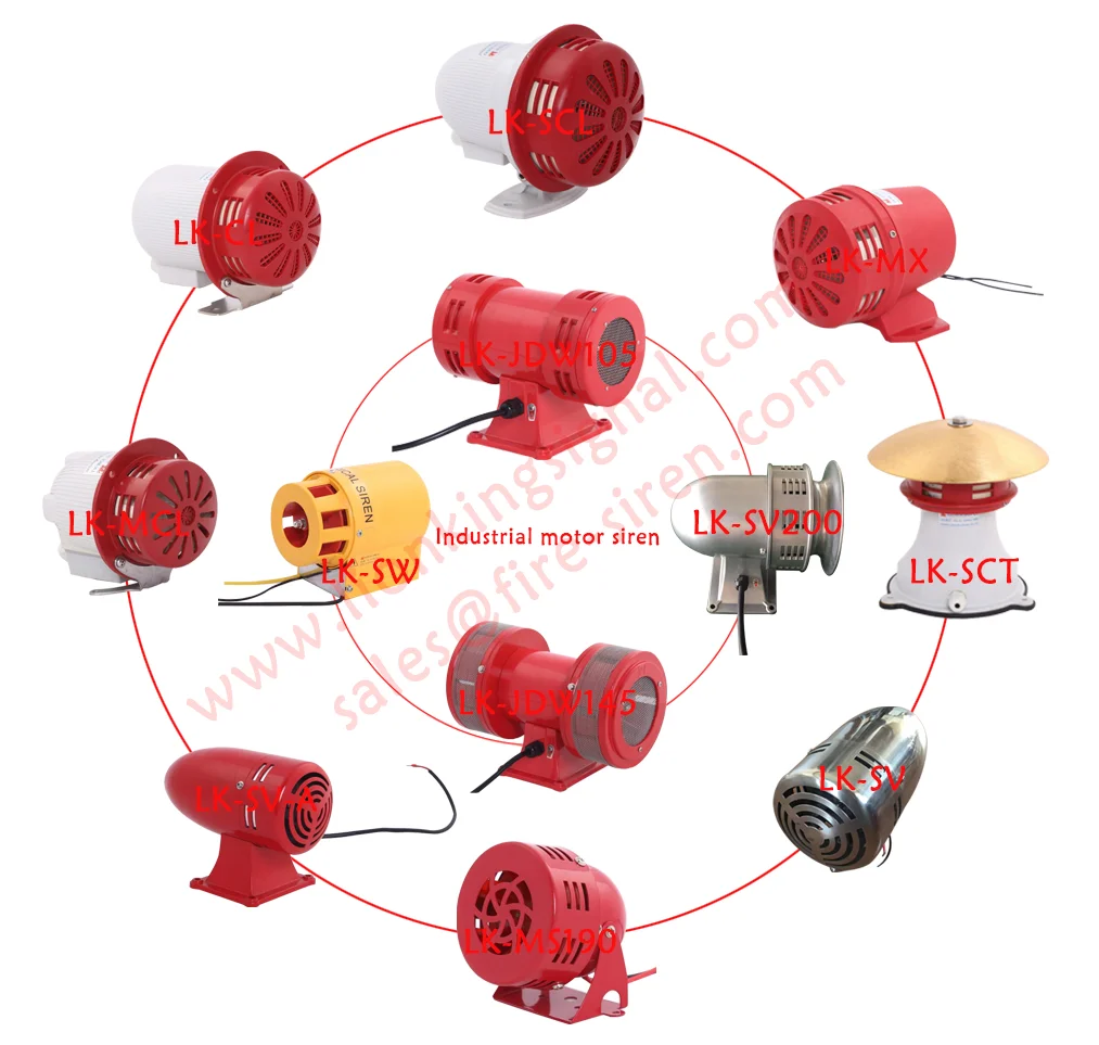 Lion King Small Industrial Motor Siren - Buy Mini Motor Siren ...