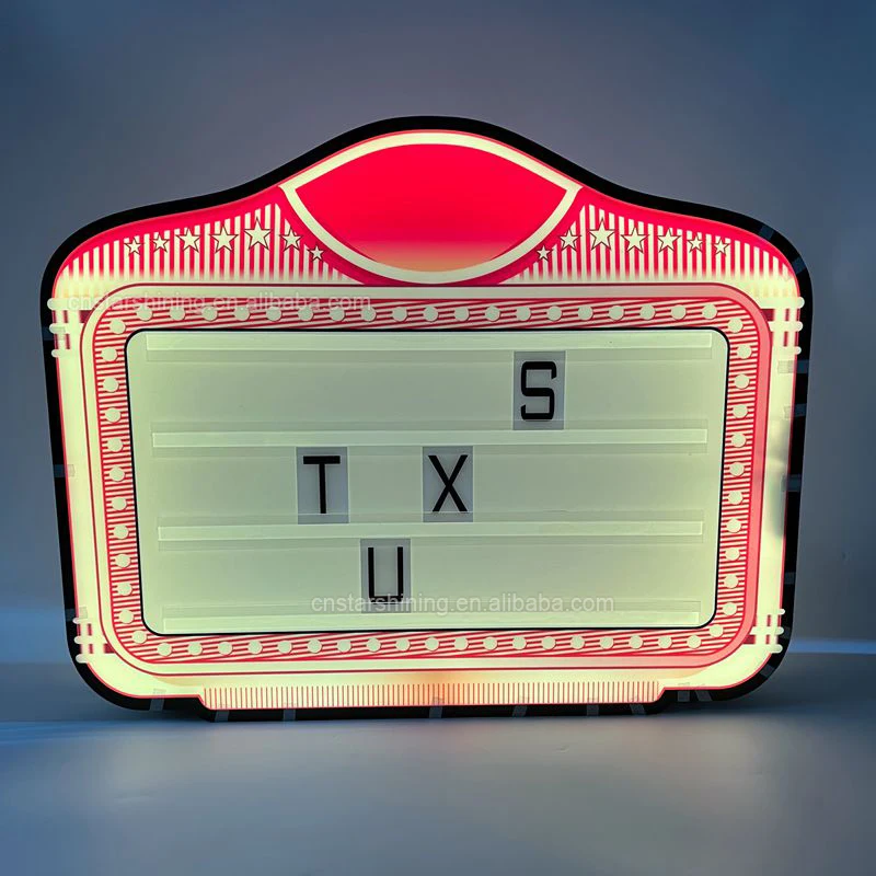 Customized LED Letters Board - VIP Display Glorifier