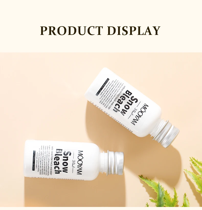 Face and Body Whitening Snow Bleach Cream - Fast and Effective Skin ...