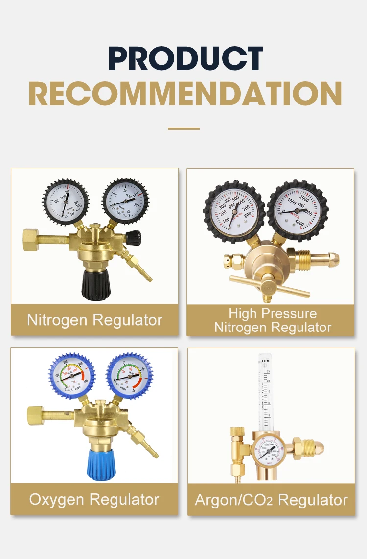 Fully Brass Brazilian Type Industrial Nitrogen N2 Welding/cutting ...