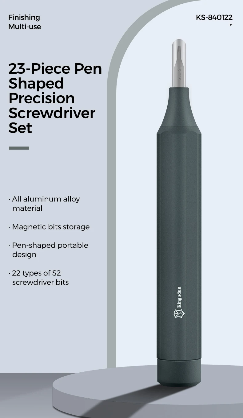 Uftools 23-in-1 Precision Manual Screwdriver Set 24-pcs Tough S2 Steel ...