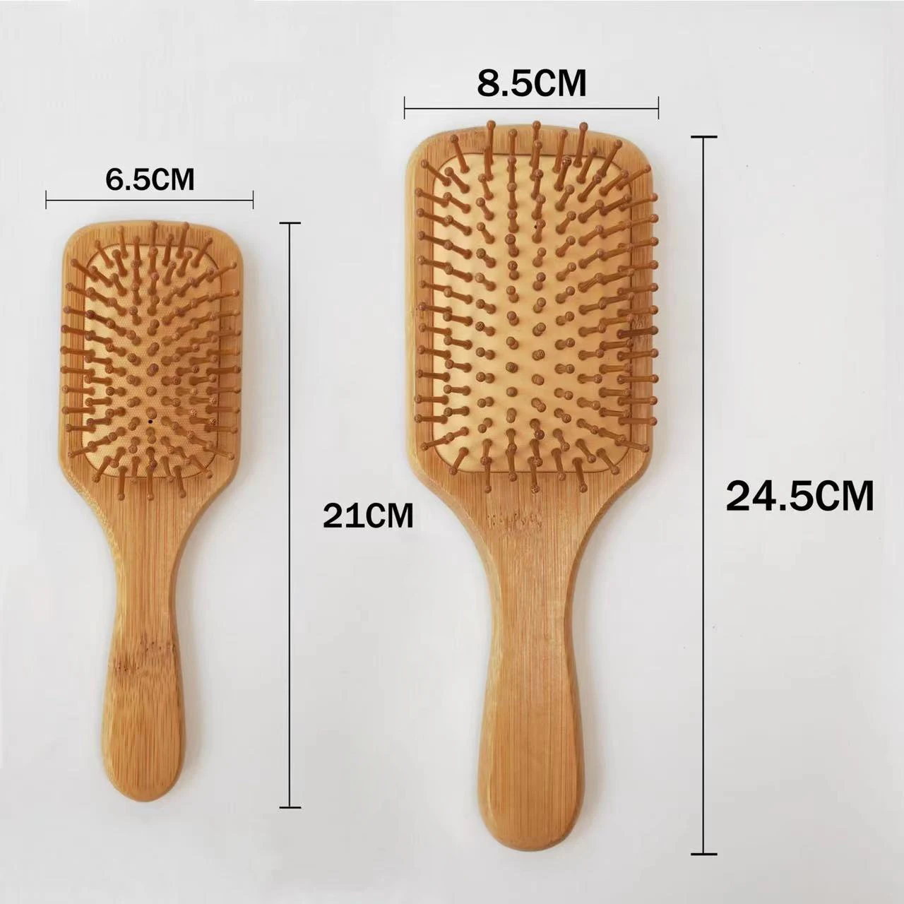 Natural Bamboo Comb - Professional Hair Detangling Brush