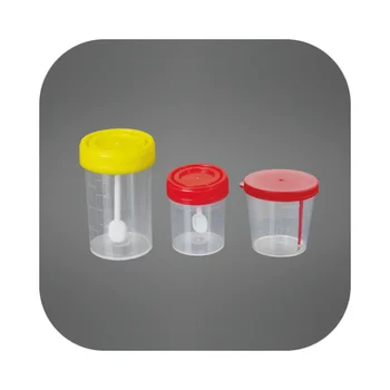 Oem Stool Container Sputum With Screw Cap Specimen Cup Spoon - Buy ...