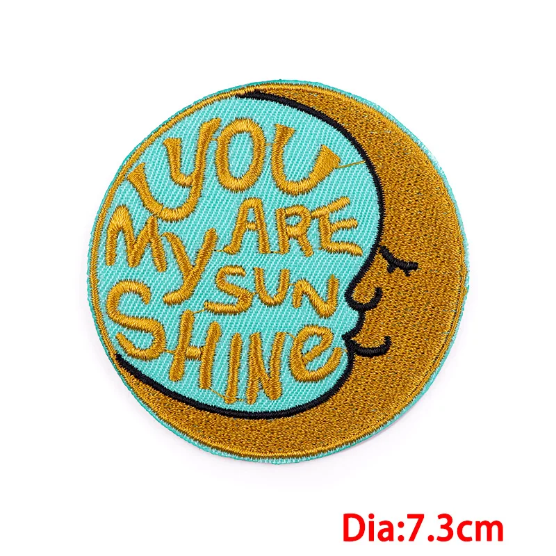 Cartoon Fox Embroidery Iron on Thermoadhesive Patches for Clothing Twill Custom for Kids Emblem ...