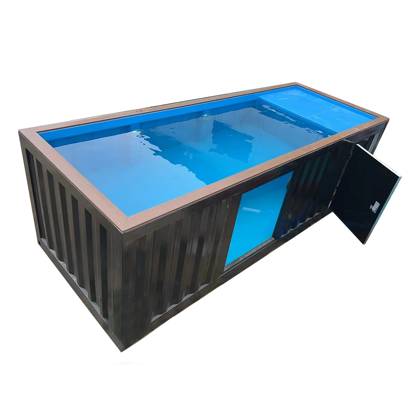 Prefab 20ft 40ft Shipping Container Swimming Pools for Outdoor