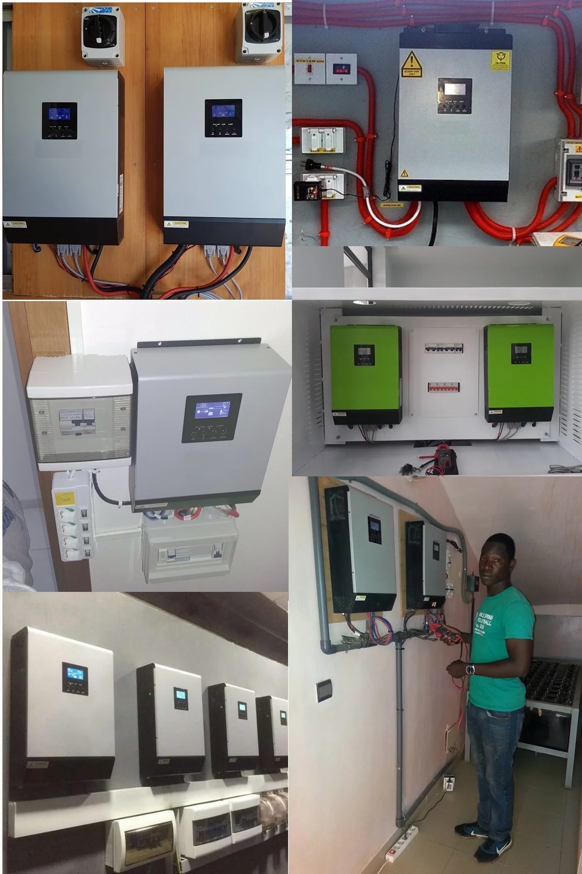 Guvenlik 5kva 5kw 5000w 48vdc 60a Energy Pv System High Frequency Off ...