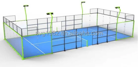 Custom Outdoor Padel Tennis Court for Sale | Professional Paddle Court ...