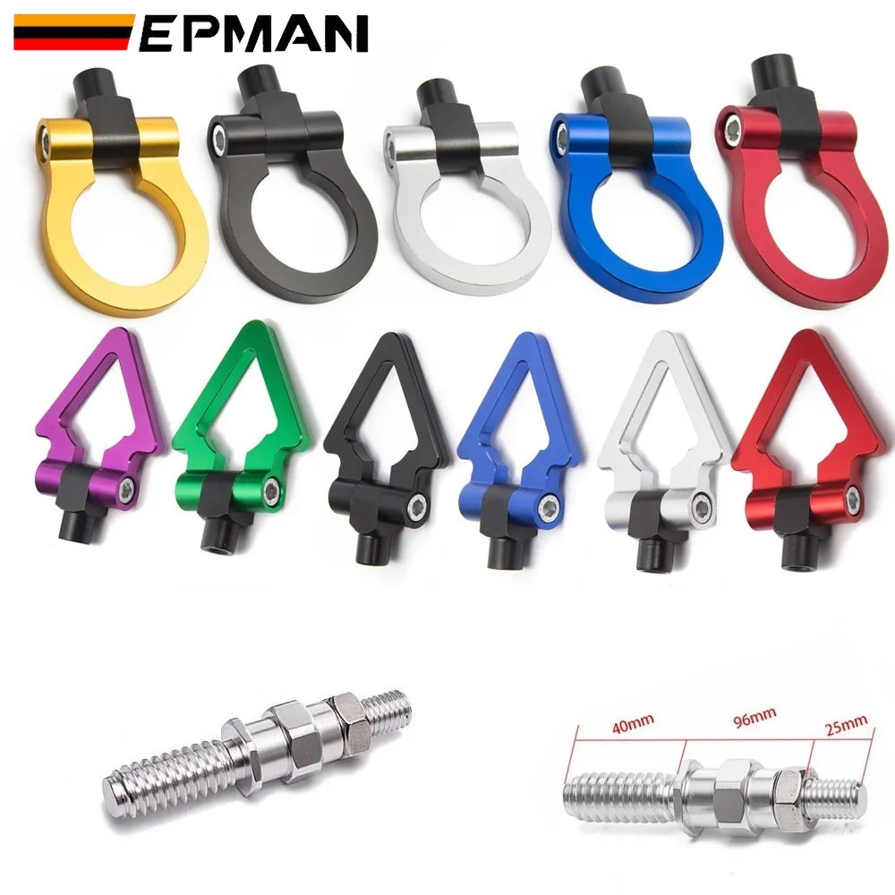 Epman Car Sport Racing Tow Hook Front Rear Trailer Towing Bars For Bmw ...