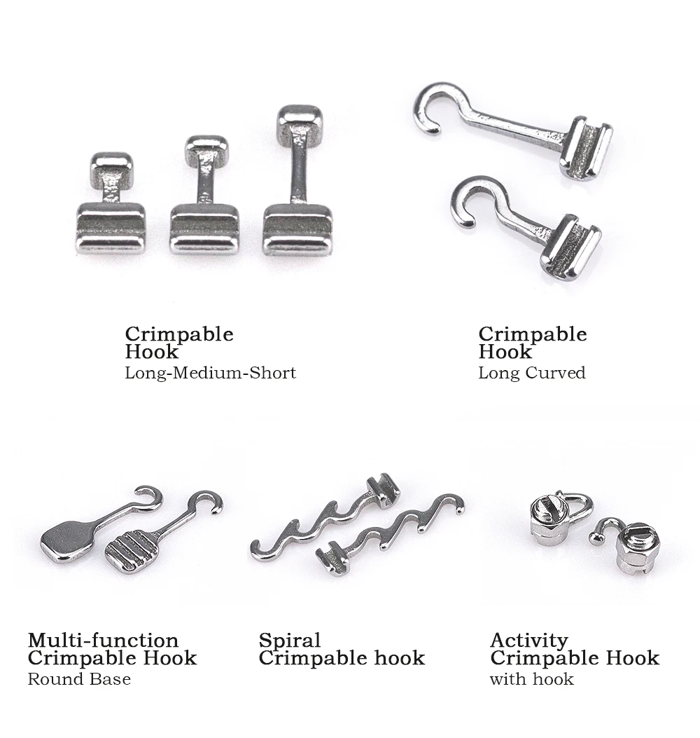 Ortodoncia Bracket Multifunction Dental Material Colored Dental ...