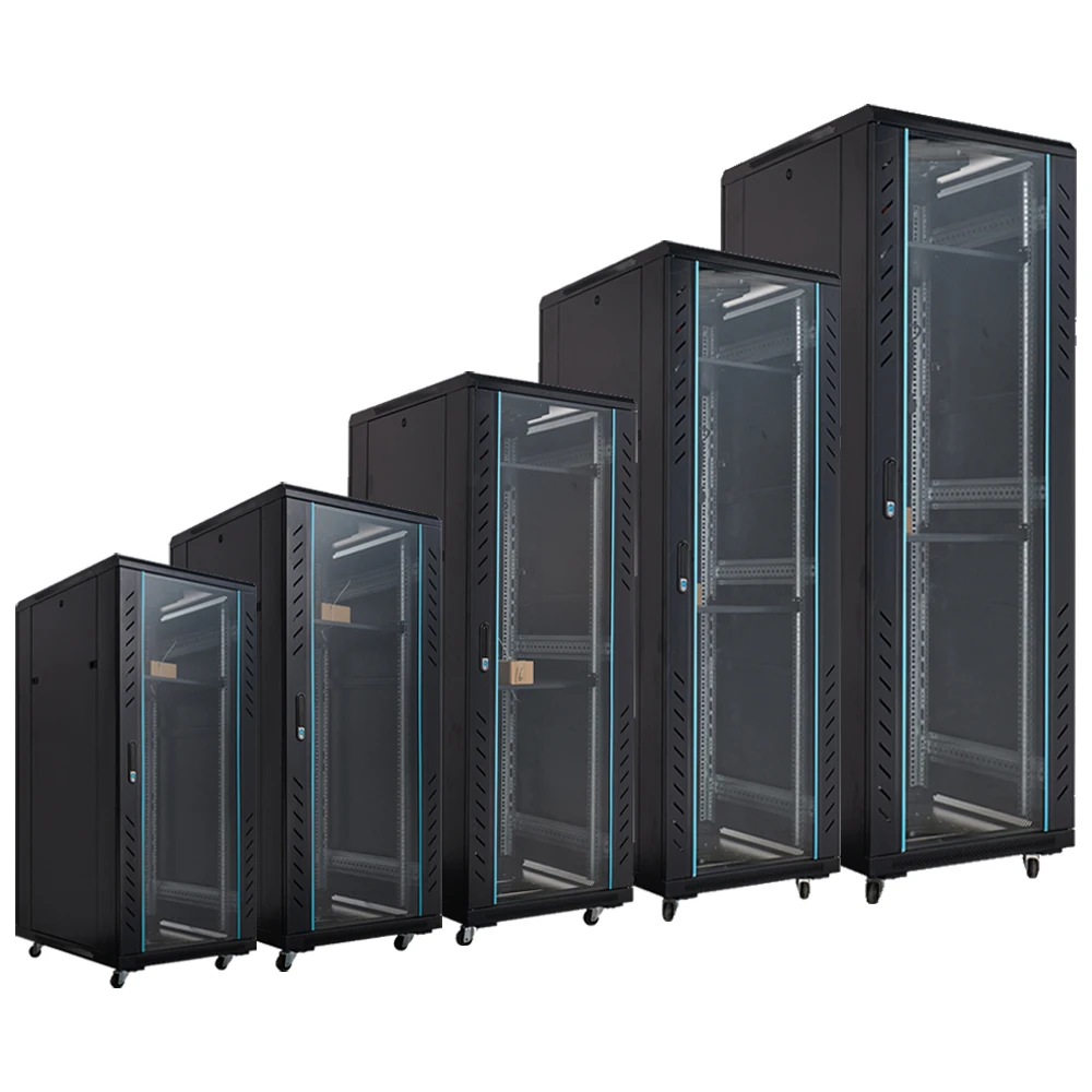 Data Cabinet 12/16/20/24/28/32/38/42U 600*1000mm Floor-standing Server ...