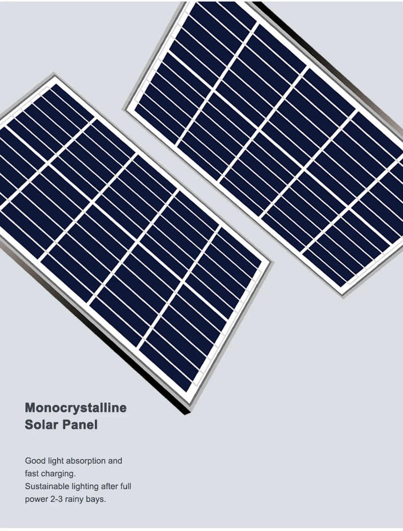 Energy-saving Outdoor Lighting with IP67 Waterproof Solar Flood Lights