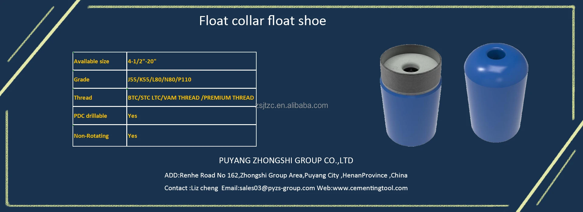 API Oilfield Deep Well Floating Equipment - Casing Accessories