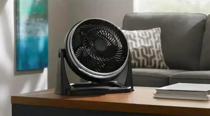 3-Speed High-Velocity Wall-Mountable Floor Fan Mid Size Whole Room 180 ...
