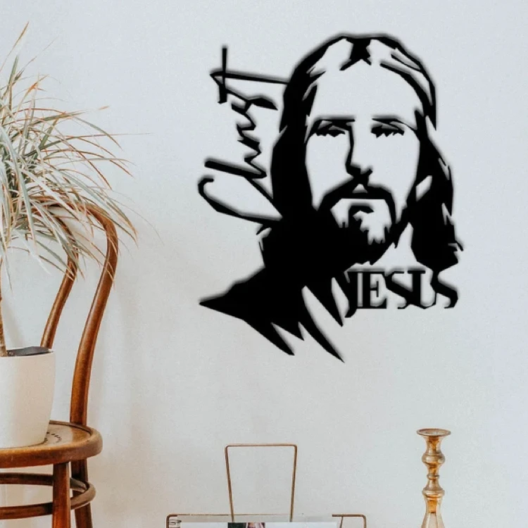 Jesus Metal Wall Decor Last Supper Wall Art Cross Metal Art Religious ...