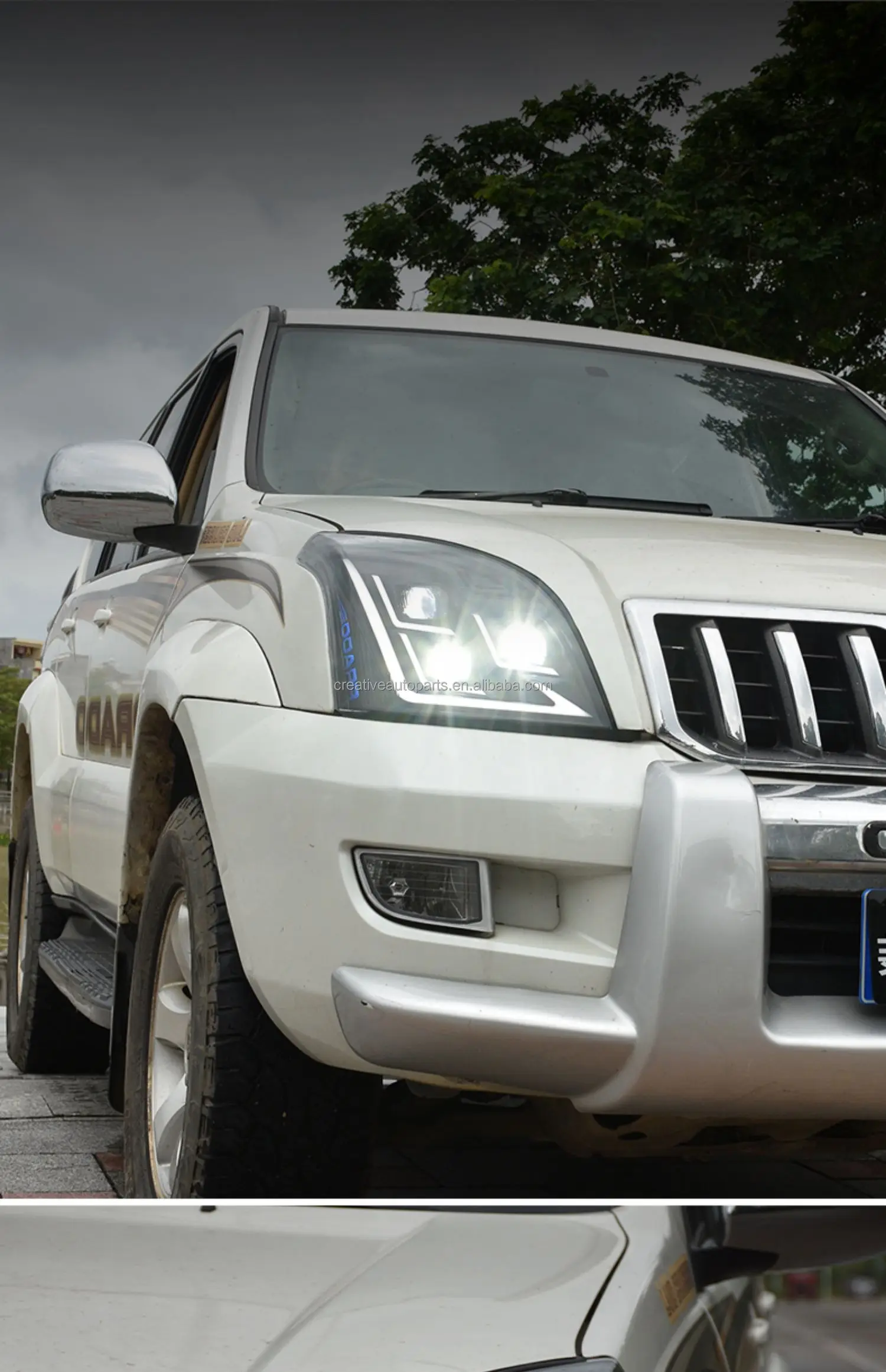 Toyota Prado FJ120 LED Headlights - Brighten Your Rides