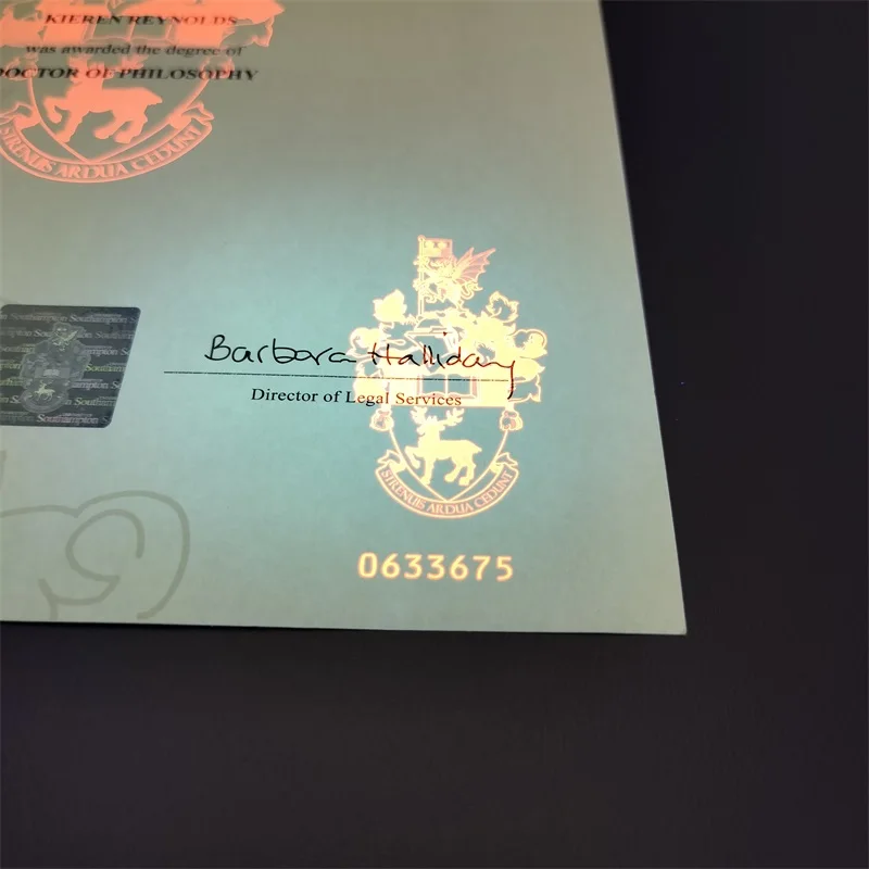 Customized College Degree Certificates with Anti-counterfeiting