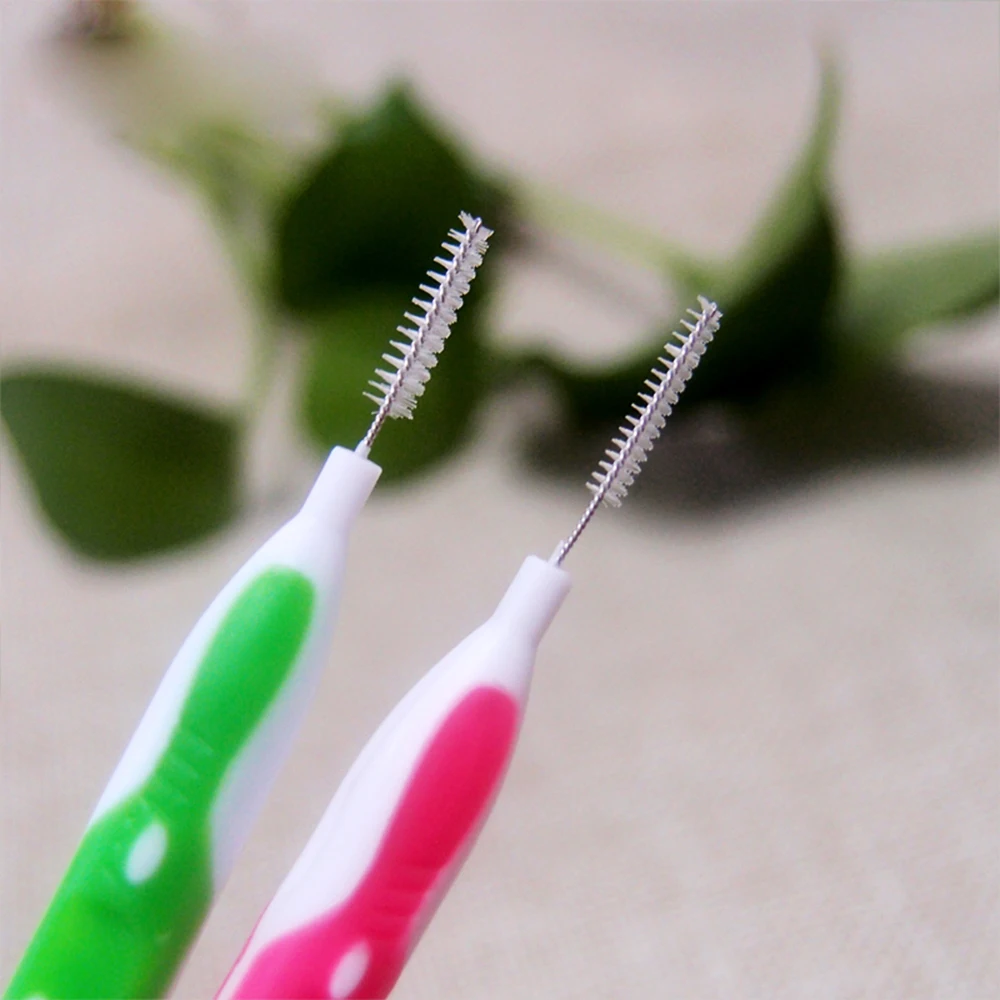 Orthodontic Wire Toothbrush Push-Pull Interdental Brushes for Oral Care ...