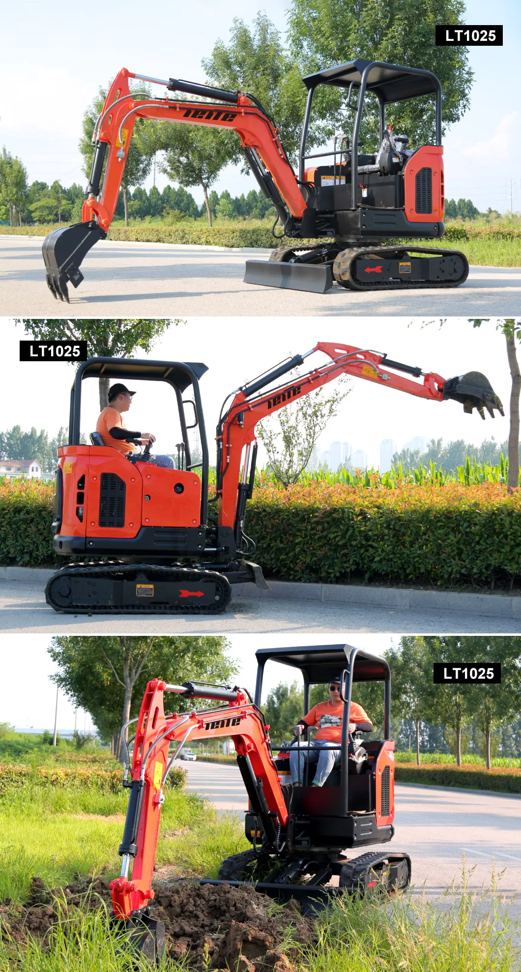 Cheap Mini Excavators With Cabin 2 Ton 3.5 Ton 3 Ton Mini Excavator For ...