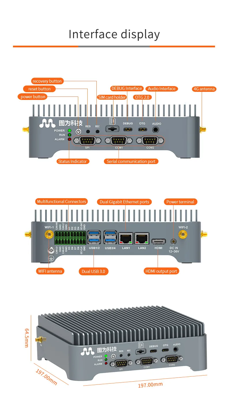 NVIDIA Jetson AGX Xavier - Powerful AI Edge Computing Box