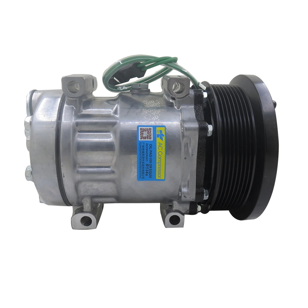 7h15 24v 8pk Ac Compressor For Carter Caterpillar 709 1630872 3949671 ...