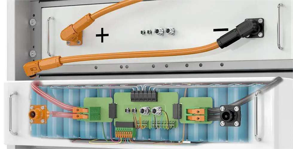 Ev Battery Energy Storage High Current Terminal Connector 250a 300a ...