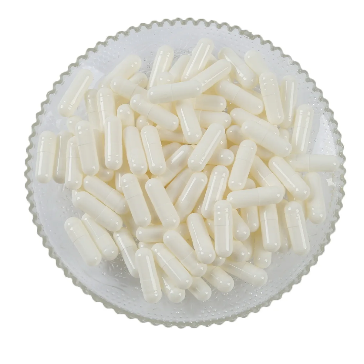 Vegan White Capsules - Durable & Transparent Vegetarian Shells